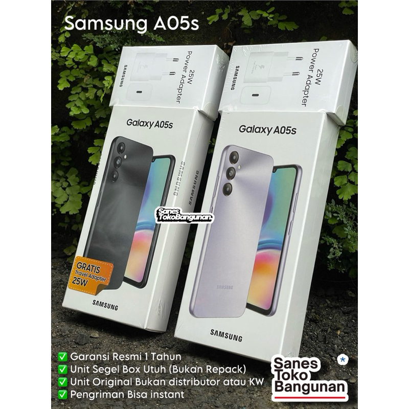 Jual Samsung A05s Ram 6/128 Gb - UP to 12 Gb Extended RAM - Baru Segel ...