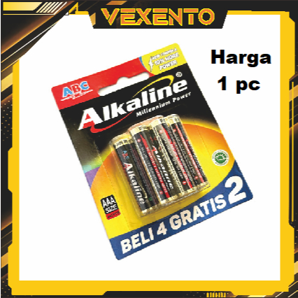 Jual Batu Baterai Battery Batre ABC Biru Alkaline AA AAA satuan by ...