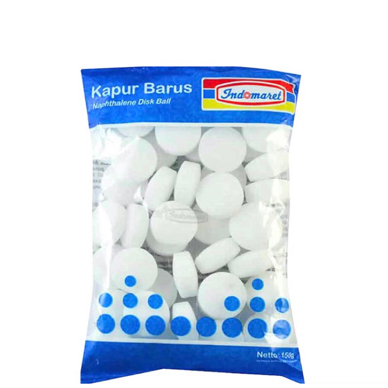 Jual Kamper kapur barus naphtalene 150g indomaret alfamart | Shopee ...