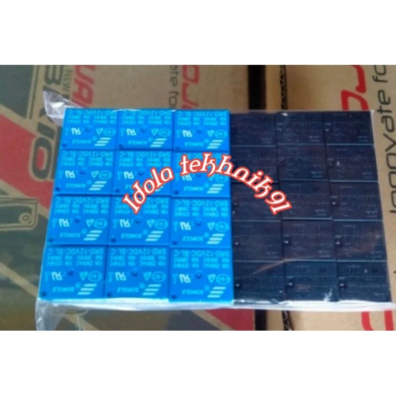 Jual RILAY DC 12V 5 KAKI - RELAY 12 VOLT 5PIN- RILEY 12 V DC 5 PIN ...