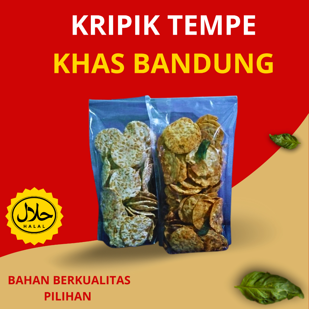 Jual KERIPIK TEMPE MENDOAN BULAT | RASA ORIGINAL KHAS BANDUNG 500GRAM ...