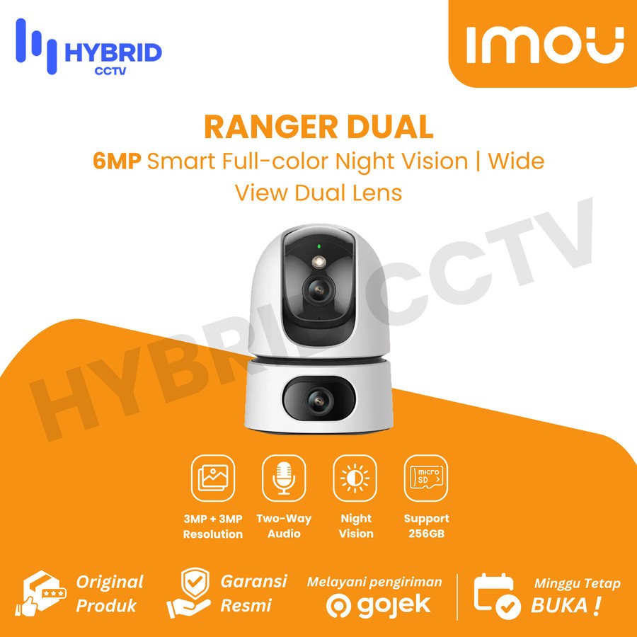 Jual IP CAMERA IMOU RANGER DUAL 6MP 3MP+3MP SMART WIFI CAMERA | Shopee ...