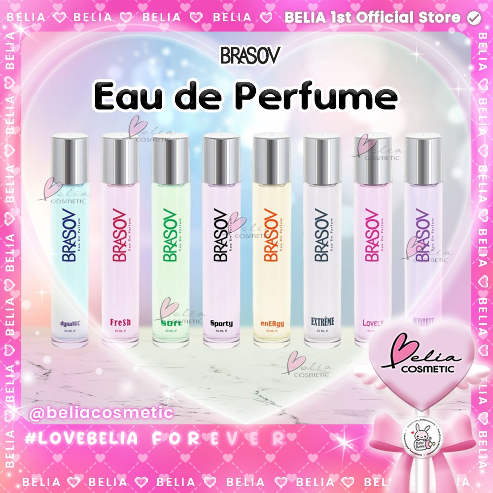 Jual BELIA BRASOV Eau De Parfum 50 ml Original Halal BPOM | minyak ...