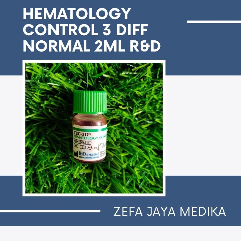 Jual HEMATOLOGY CONTROL 3 DIFF NORMAL 2ML R&D / KONTROL HEMATOLOGI 3 ...
