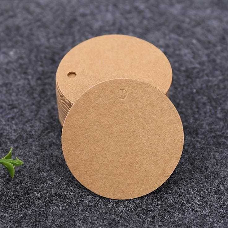 Jual HANG TAG POLOS PUTIH/COKLAT/HITAM, HANTAG BAJU KEMASAN SOUVENIR ...