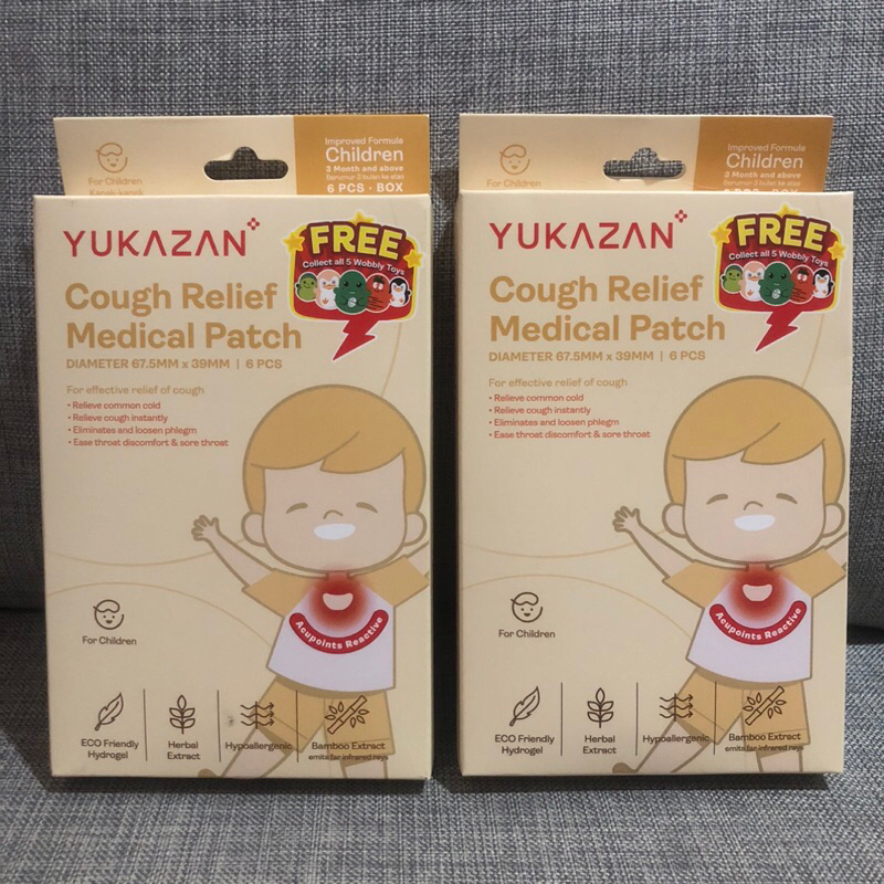 Jual Yukazan Cough Relief Medical Patch (Kids) | Shopee Indonesia