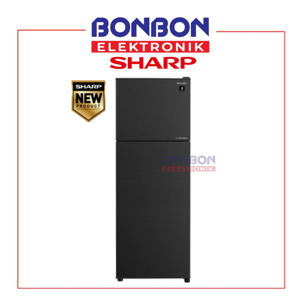 Jual Sharp Kulkas 2 Pintu 329 L SJ-456SI-GK / Shine J-Tech Inverter Series SJ456SIGK 329 Liter ...