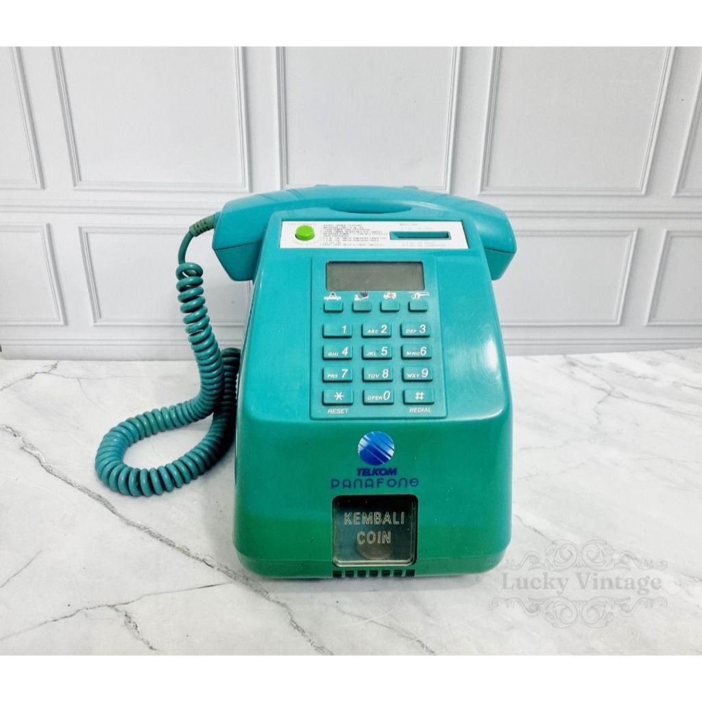 Jual Vintage Telepon Koin Telkom Jadul Lawas Panafone | Shopee Indonesia