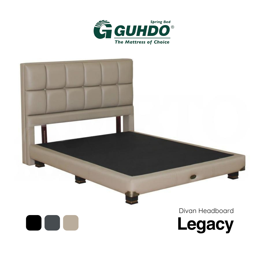 Jual GUHDO Divan Rangka Sandaran Tempat Tidur Legacy Semi Leather ...