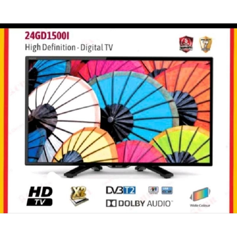 Jual SHARP AQUOS DIGITAL TV 24 INCH LED TV 24GD1500l (BATAM) | Shopee ...