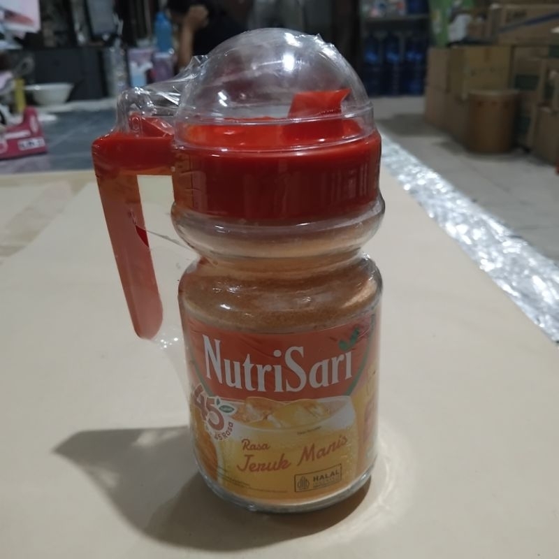 Jual Nutrisari Jeruk Manis Pitcher 300 Gr Botol kaca | Shopee Indonesia