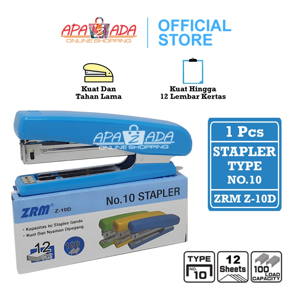 Jual Apazada - Stapler Z-10D Satuan [1 Pcs Stapler] / Stepler No.10 ...