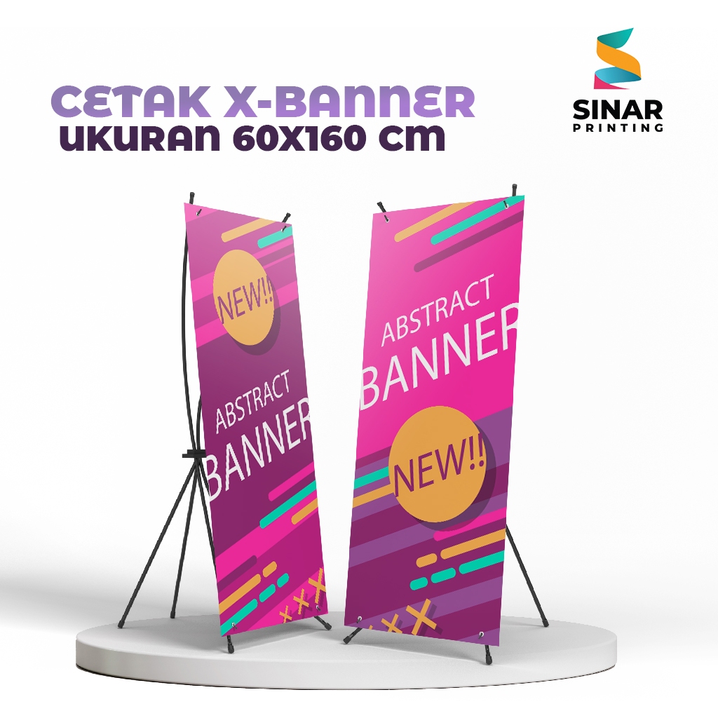 Jual SINAR PRINTING - X BANNER - X SPANDUK - STANDING BANNER - SPANDUK ...