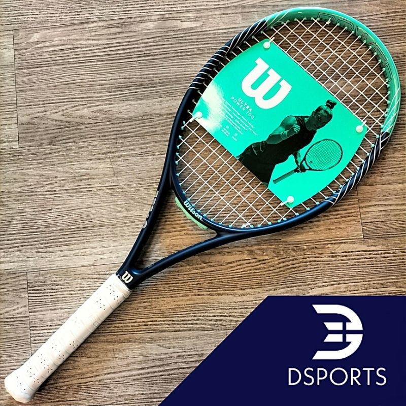 Jual Wilson Ultra Power 100 267 G 16x19 267gr Dark Light Blue ( Racket ...
