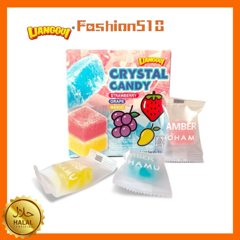 Jual [Halal] Liang Gui Crystal Candy / Permen Crystal Aneka Rasa ...