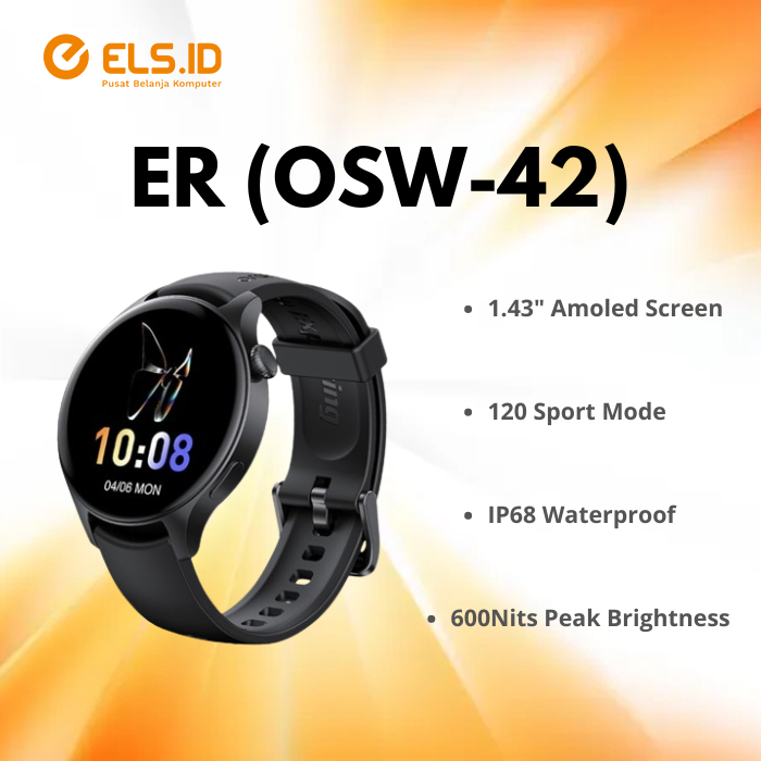 Jual Oraimo Watch ER 1.43" Amoled Screen Wireless IP68 OSW-42 | Shopee ...