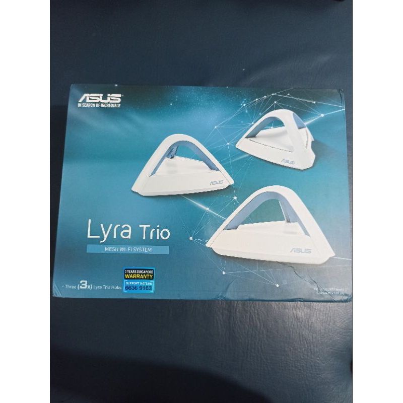 Jual ASUS Lyra Trio Mesh Wi-Fi System Model MAP-AC1750 Extender Router Wifi Internet Penguat ...