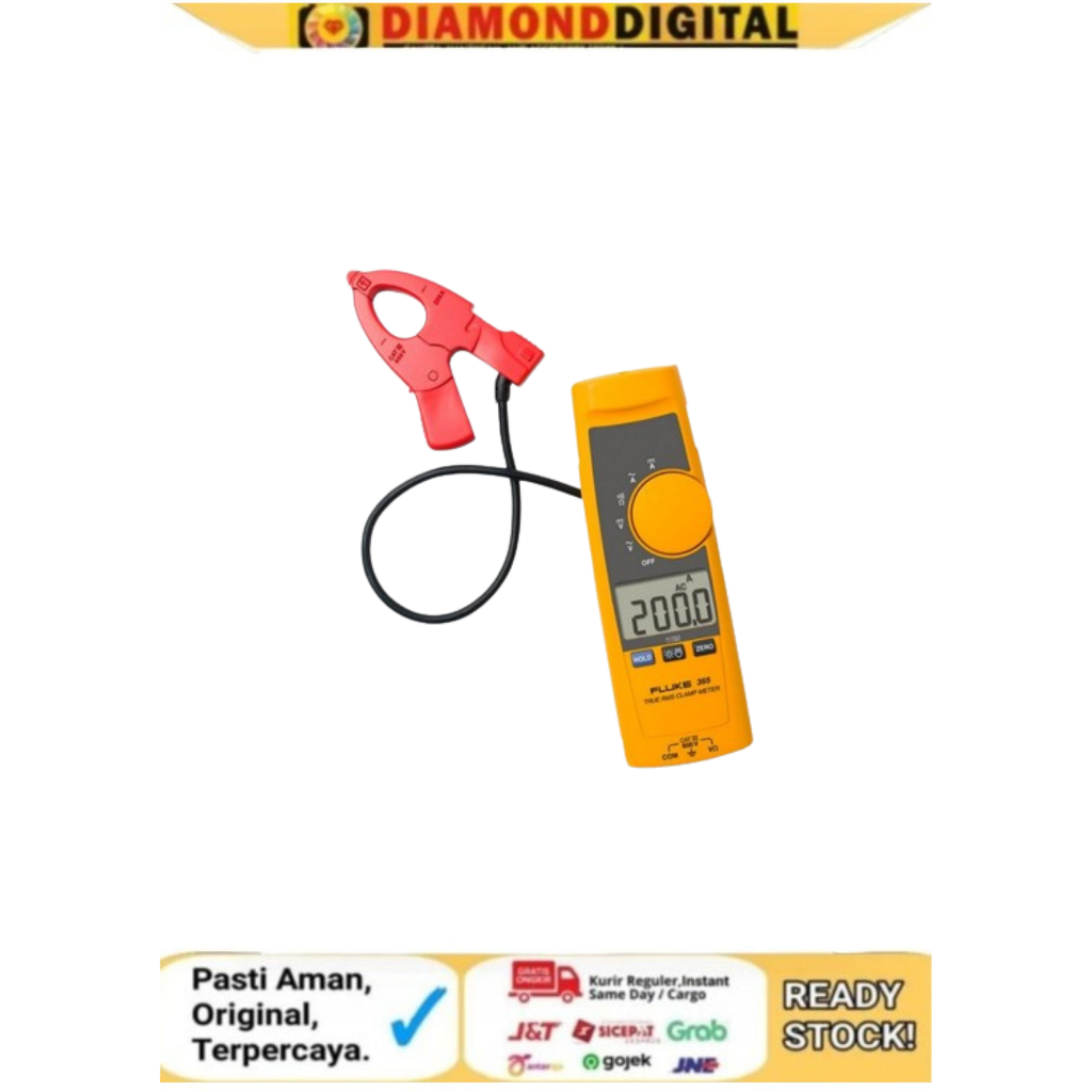 Jual Fluke 365 Detachable Jaw True RMS AC/DC Clamp Meter | Shopee Indonesia