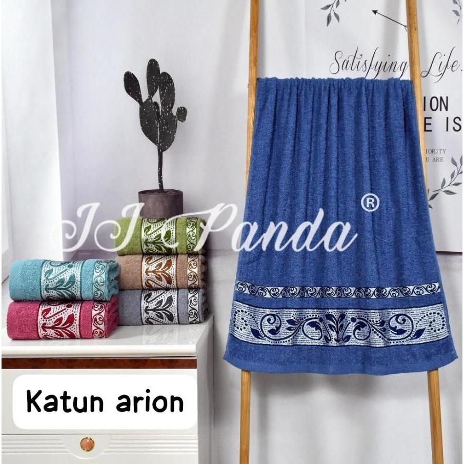 Jual LIVE - Handuk Mandi Dewasa Motif Katun JJ Panda uk 70x140 Paling ...