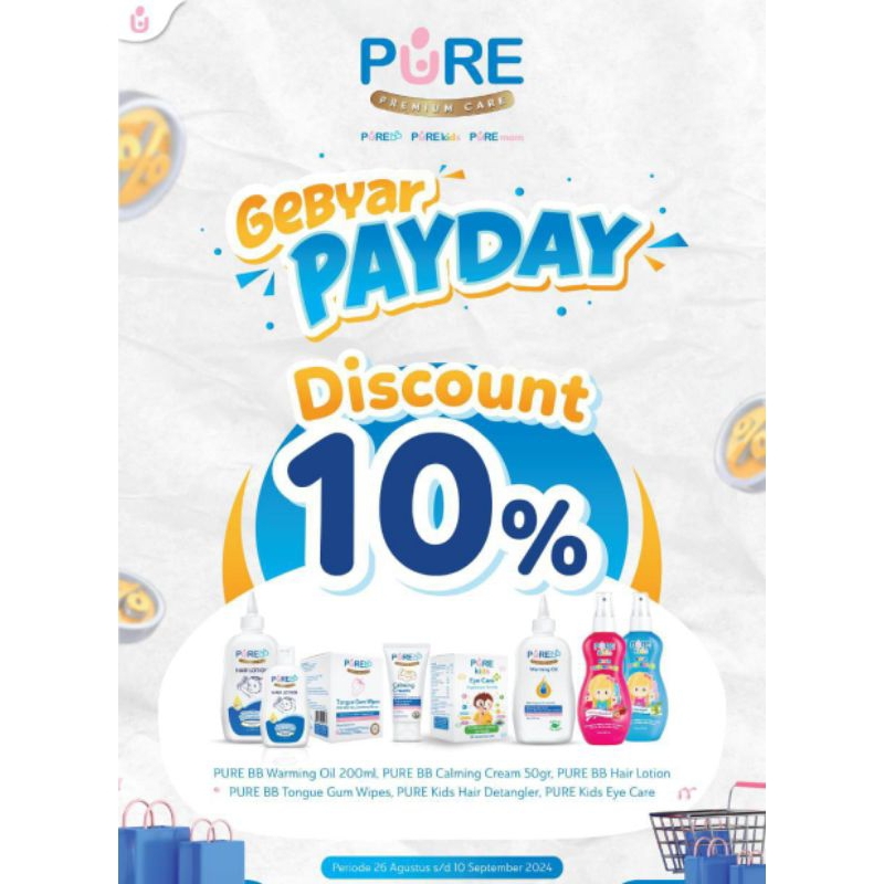 Jual Tissue Mulut PURE BB Tongue Gum Wipes 20s Tissue Basah Pembersih ...