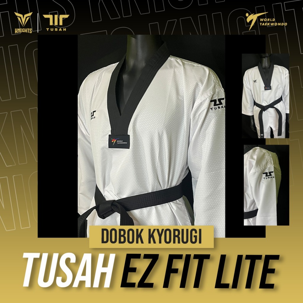 Jual Dobok Taekwondo/Dobok Tusah EZ Fit Lite Uniform/Dobok Taekwondo ...