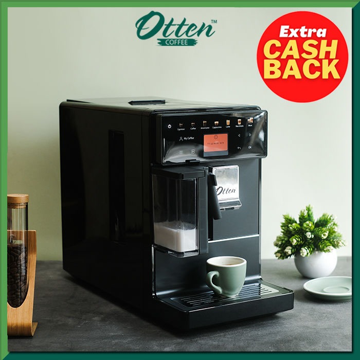 Jual Otten - Excellente Smart Automatic Coffee Machine (Black) - Mesin ...