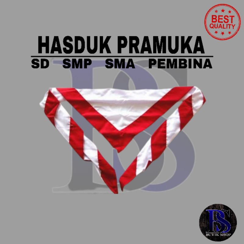 Jual Hasduk pramuka hasduk pramuka sd smp sma pembina | Shopee Indonesia