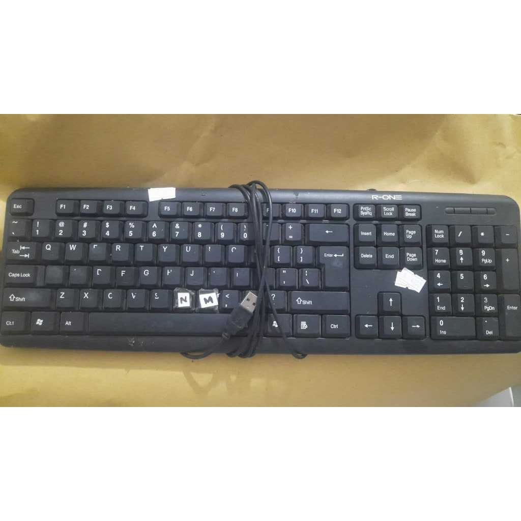 Jual KEYBOARD MERK R-ONE (rusak) | Shopee Indonesia