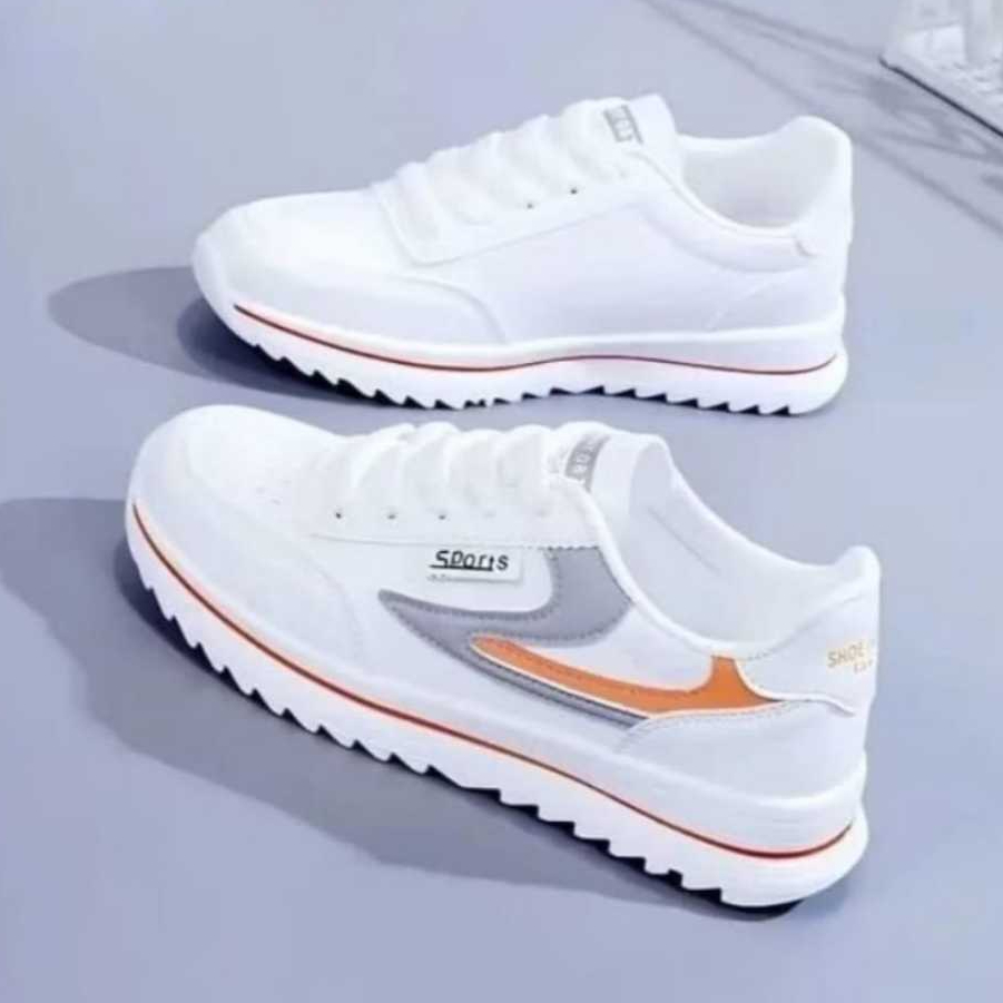 Jual sepatu sport wanita terbaru sneakers wanita korea style sneakers ...