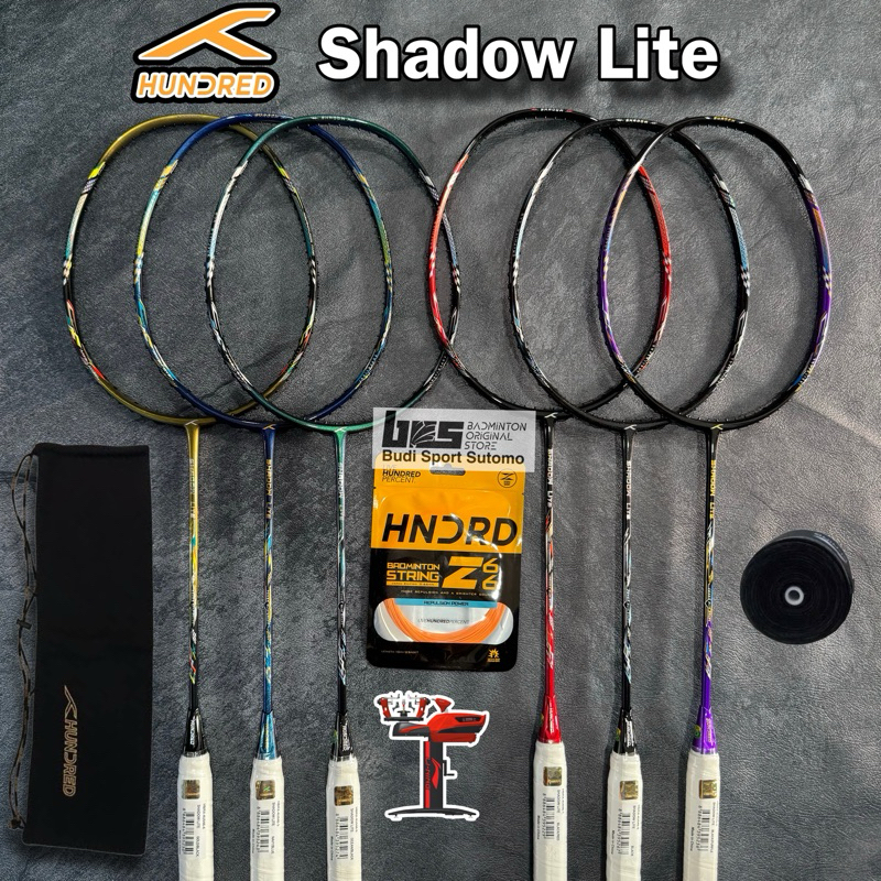 Jual RAKET BADMINTON BULUTANGKIS HUNDRED SHADOW LITE TERARU ORIGINAL ...