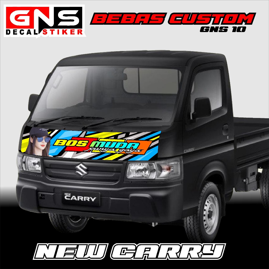 Jual STIKER DECAL KABIN MOBIL SUZUKI CARRY NEW KODE 10 | Shopee Indonesia