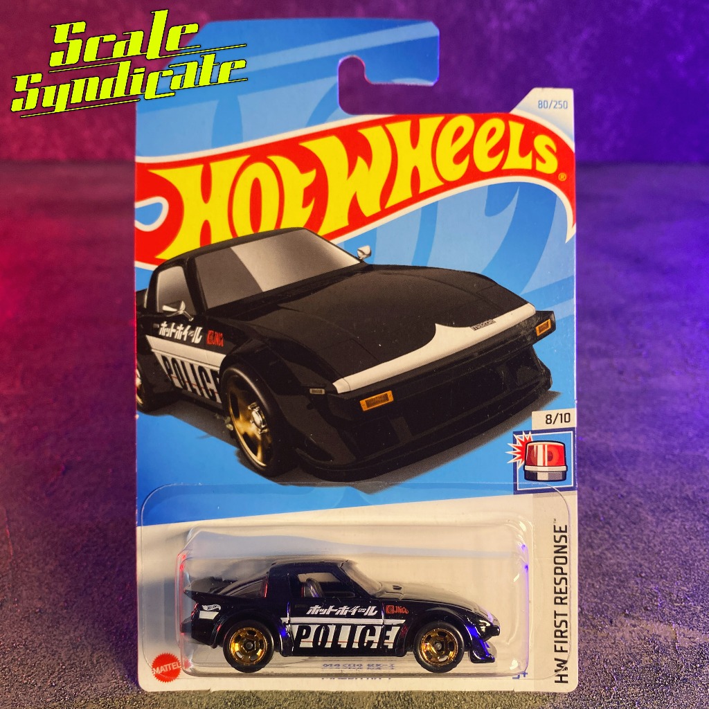 Jual Hot Wheels Mazda RX-7 FC Hitam Police Car not Ronin Run Rx-8 Fast ...