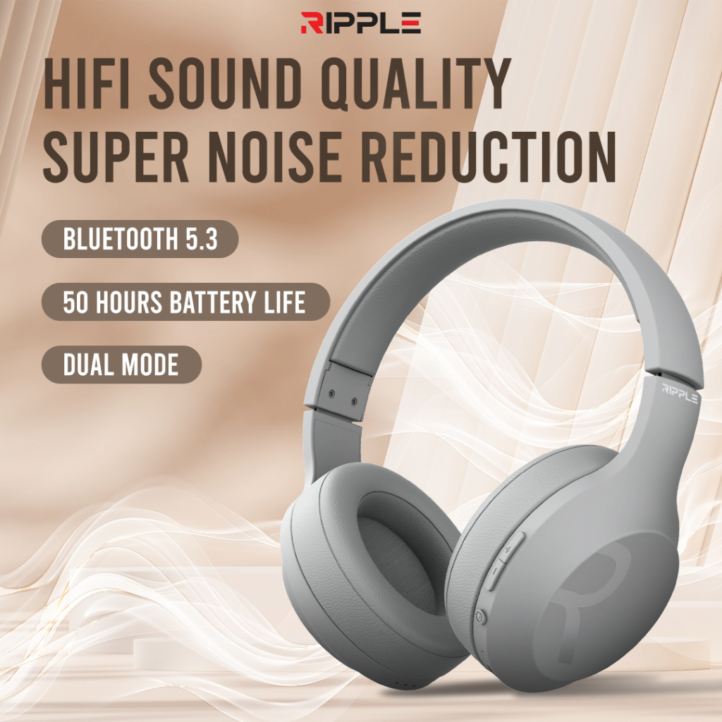 Jual [HOT] Ripple Headphone Bluetooth RHB A005-A011-A007 Noise ...