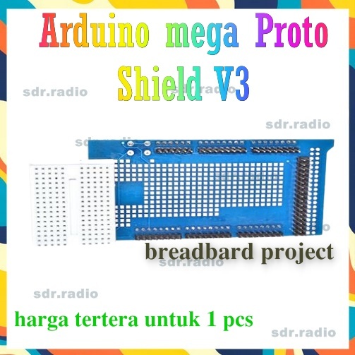 Jual Arduino mega Proto Shield V3 protoshield breadbard project bread board Prototype shield ...
