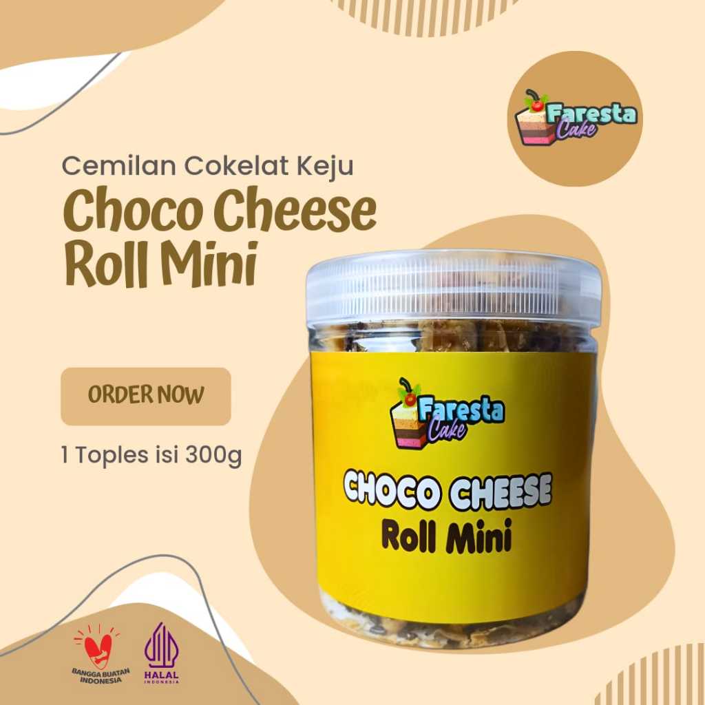 Jual Choco Cheese Roll Mini - Cemilan Cokelat Keju | Shopee Indonesia