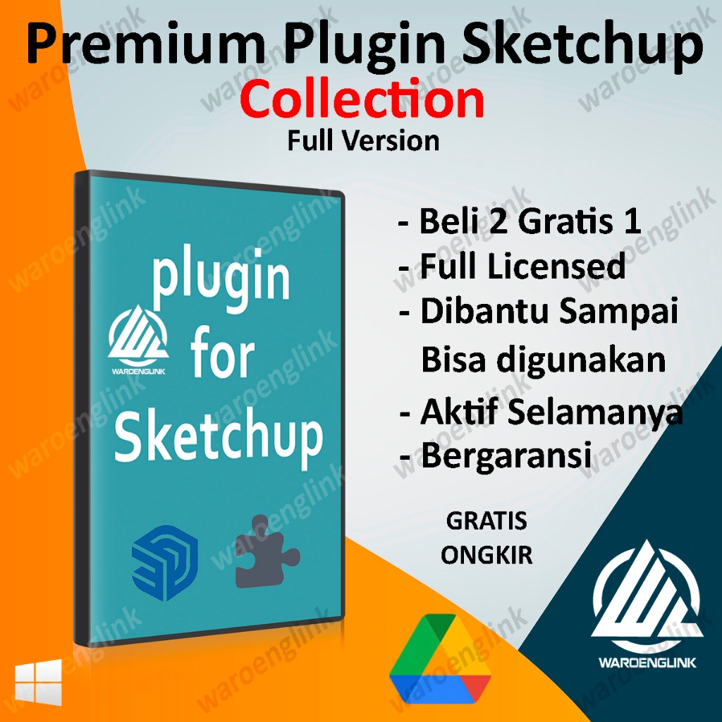 Jual Sketchup premium plugin Collection rbz | Video Install | Windows ... Jual Sketchup premium plugin Collection rbz | Video Install | Windows ...