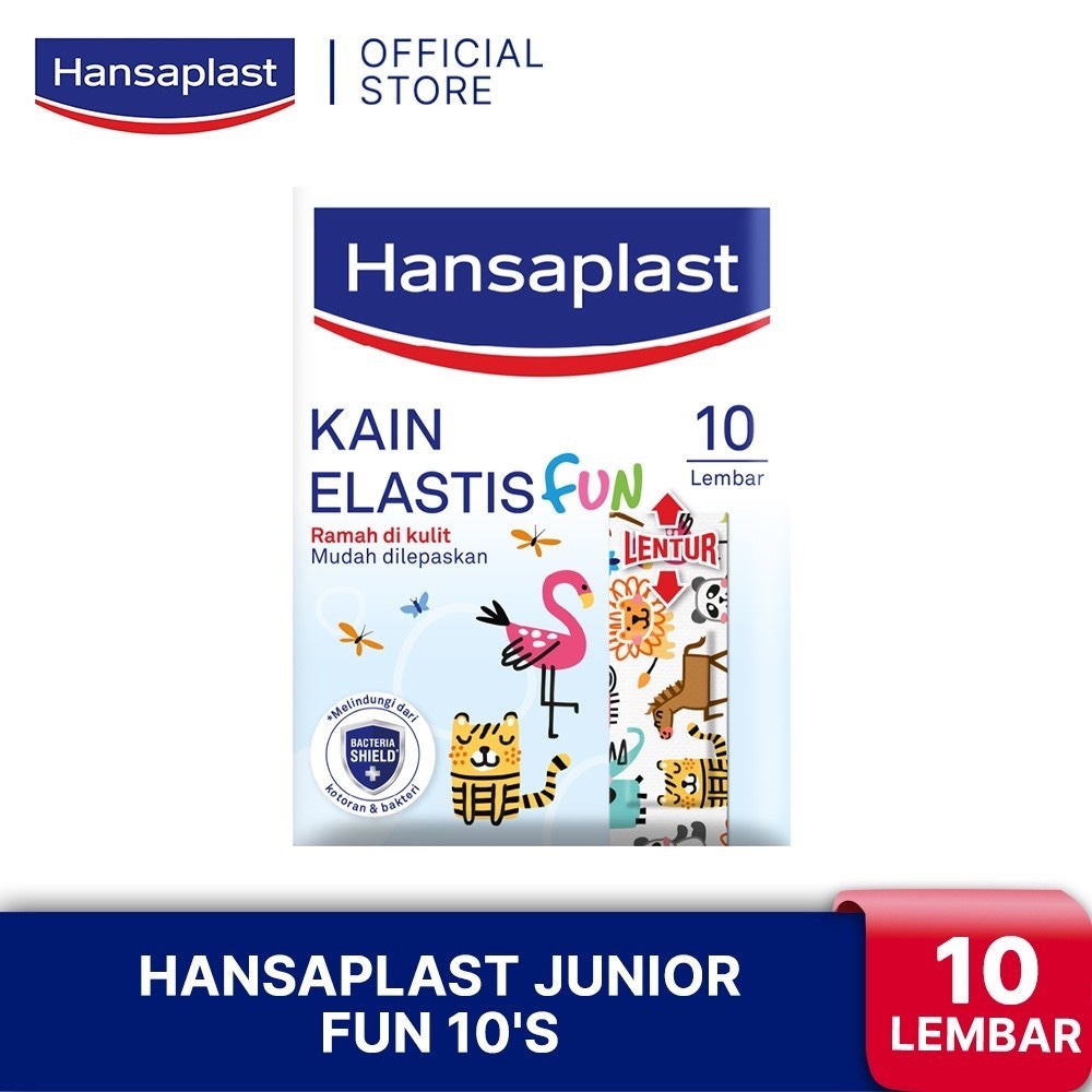 Jual Hansaplast Junior Fun 10's - Plester dengan Karakter Lucu | Shopee ...