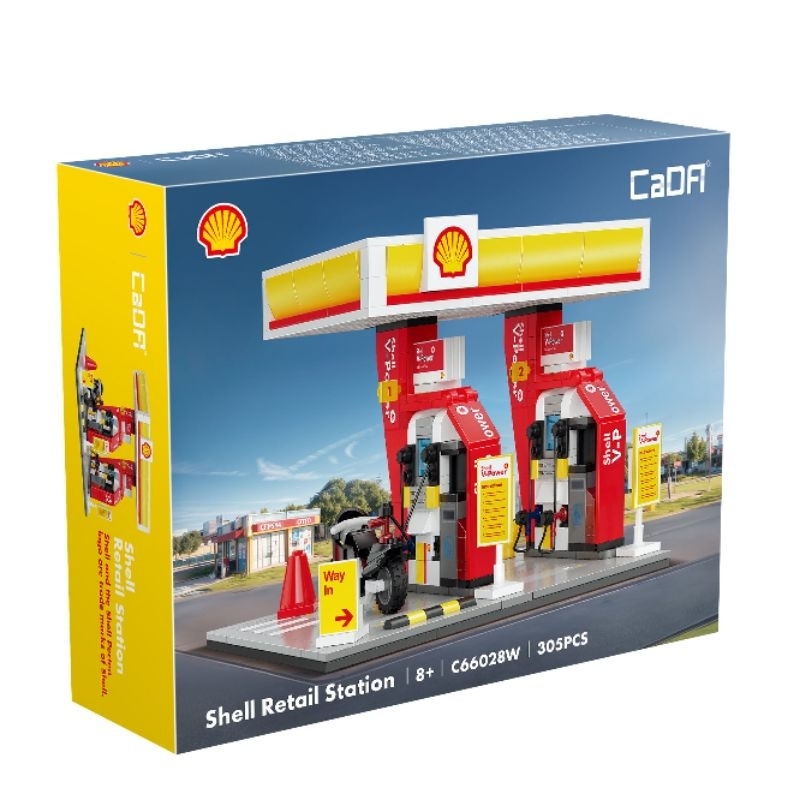 Jual BRICK DOUBLE E CADA SHELL RETAIL STATION SMALL GAS STATION ...