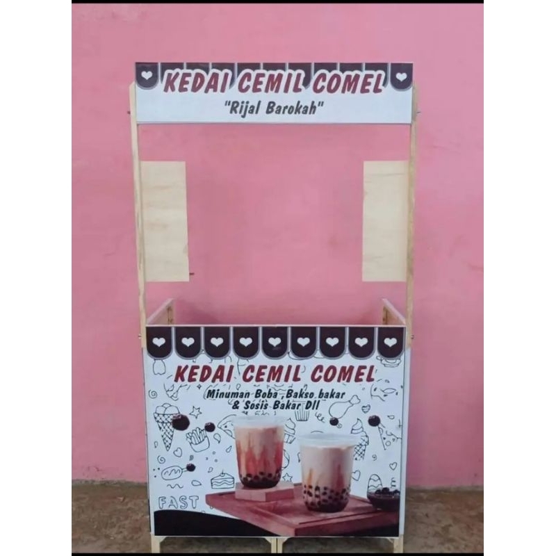 Jual Stand booth Meja Jualan/ Meja dagangan portable/ Meja angkringan ...