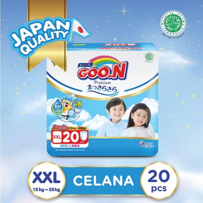 Jual GOON PREMIUM pants japan popok anak pempers premium japan ukuran ...