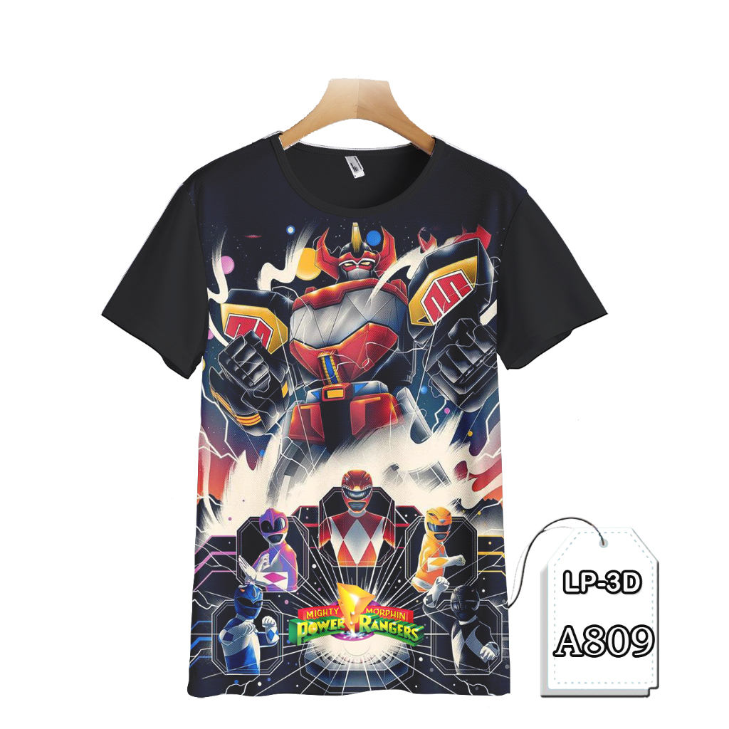 Jual Kaos Power Rangers Baju Anak Mighty Morphin Power Rangers Serial ...