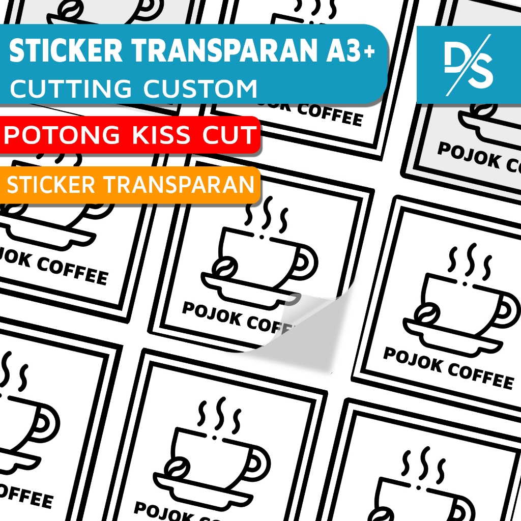 Jual DSPRINTING - Cetak Stiker Transparan / Cetak Stiker Label Kemasan ...