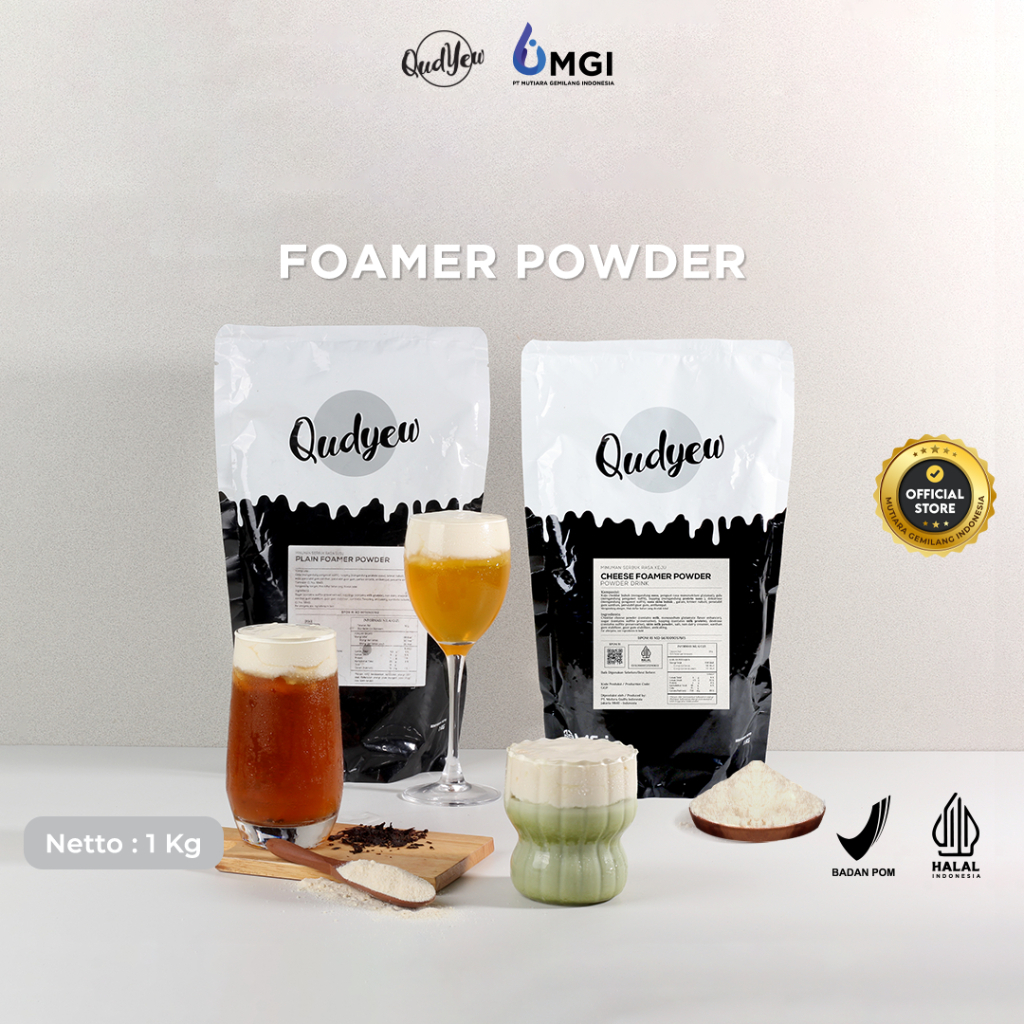 Jual MGI BALI - Qudyew Cream Foam Powder Toping Minuman Premium Import ...