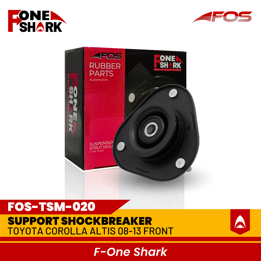 Jual Karet Support Shock breaker Depan F-One Shark FOS Toyota Corolla ...