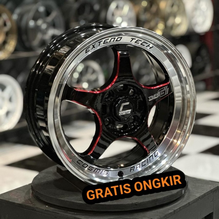 Jual velg racing r15 COSMIS TYPE G velg ring 15 brio ayla agya freed ...