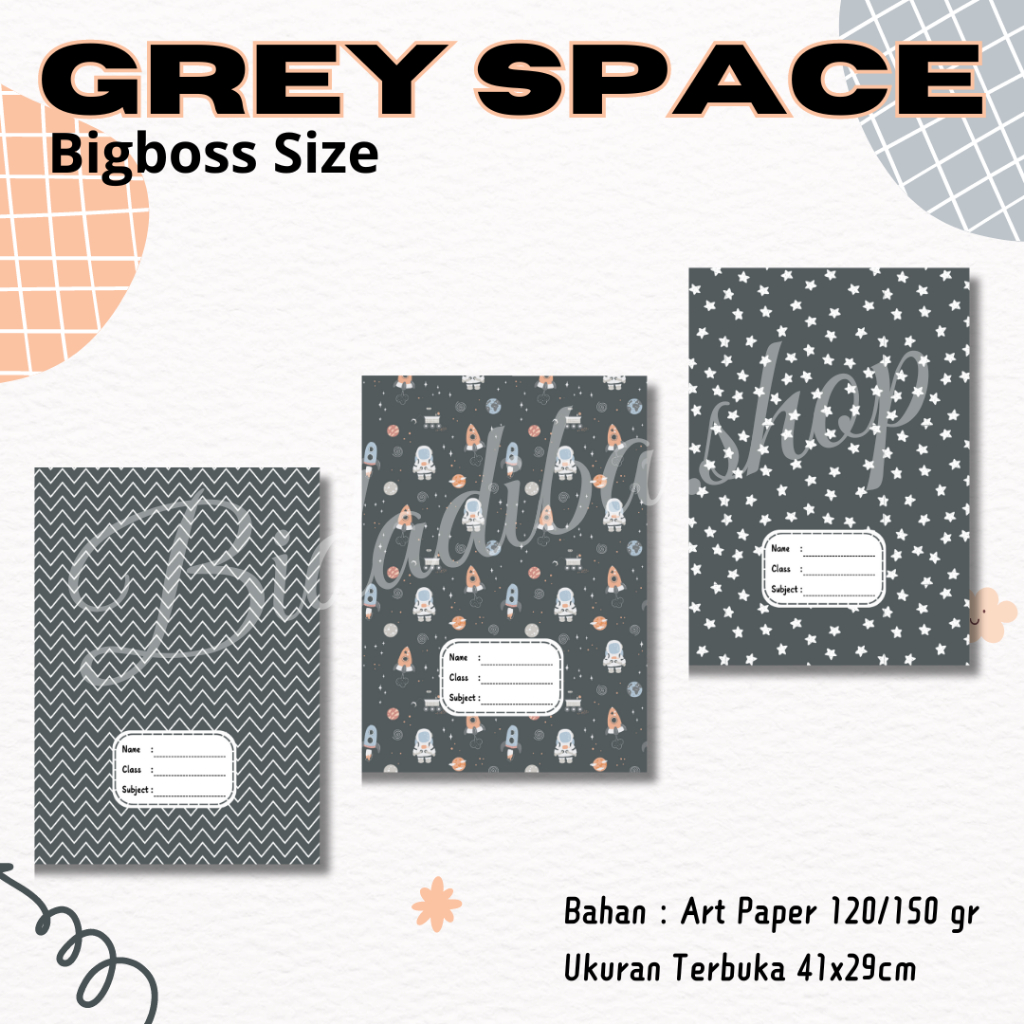 Jual 6PCS Sampul Buku Bigboss / Sampul Buku Aestetik / Sampul Buku Campus / Sampul Buku Unik ...