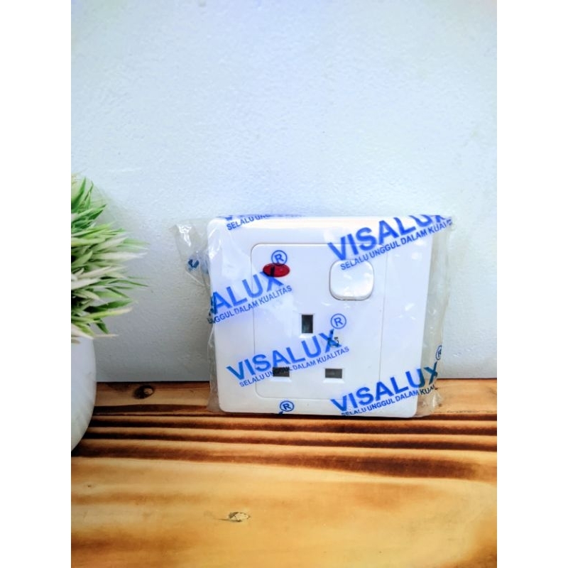 Jual Stop kontak AC Visalux VS-9113N / Steker AC Visalux / Outbow ...