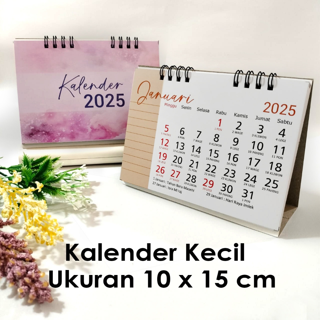 Jual kalender meja 2025 kecil mini | Shopee Indonesia