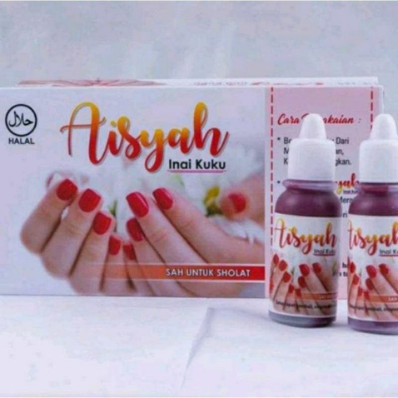 Jual AISYAH INAI KUTEK KUKU PACAR KUKU MUSLIM HALAL SAH BUAT SHOLAT ...