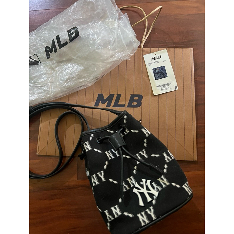 Jual Tas MLB mini bucket bag (ORI) | Shopee Indonesia